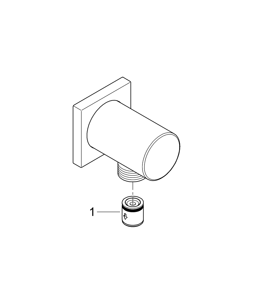 GROHE Grohtherm Perfect Regendoucheset - hoofdddouche 31cm - 2 functies ...