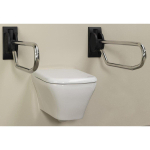 Handicare opklap beugel 70cm rvs antraciet ral 7028 - li2603.3702-11 ...