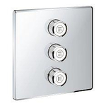Grohe SmartControl Inbouwthermostaat - 3 knoppen - geschikt voor 3 ...