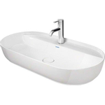 Duravit Luv opzetwastafel 80 x 40cm wit - 0380800000 - Sanitairwinkel.nl