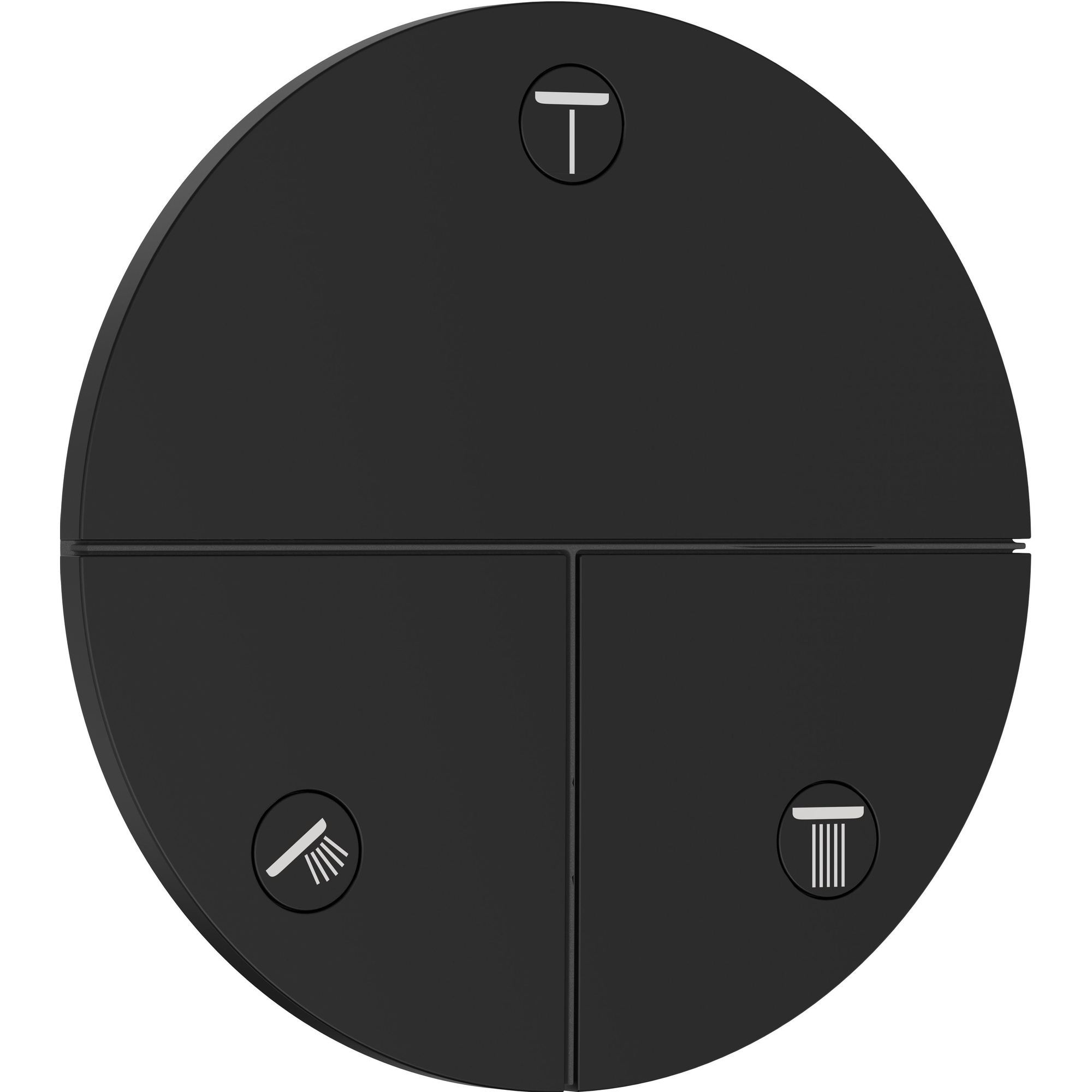 Hansgrohe Showerselect stopkraan inbouw v. 3 functies matzwart ...