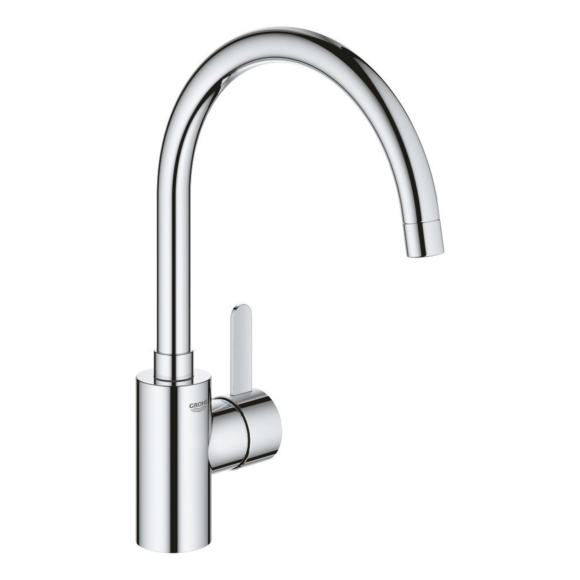 GROHE Eurosmart Cosmopolitan Keukenkraan - hoog - chroom - 32843002 ...