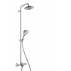 Hansgrohe Raindance Select 240 AIR Showerpipe: met badkraan ...
