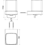 Emco Trend zeepdispenser met bedieningshendel chroom - 022100101 - Sanitairwinkel.nl