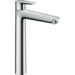 Hansgrohe Talis E wastafelkraan verhoogd 240 met waste mat wit ...