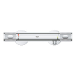GROHE Grohtherm thermostatische opbouw douchemengkraan chroom ...