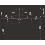 Duravit Happy d.2 Lavabo à poser 60x40cm avec trop-plein blanc ...