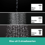 Hansgrohe Pulsify handdouche 10.5cm 3jet relaxation mat wit - 24110700 ...