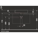 Duravit Vero Lavabo à poser côté dessous meulé 60x47cm 1 trou pour ...