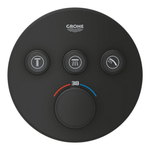 Grohe Grohtherm Smartcontrol Mitigeur douche - melangeur - Noir mat ...