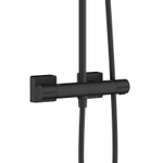 Hansgrohe Vernis 40 1jet Showerpipe met thermostaat Eco mat zwart ...