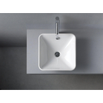 Duravit Bacino waskom vierkant 42x42cm wit - 0333420000 - Sanitairwinkel.nl