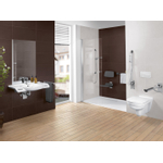 Villeroy & Boch O.novo Vita wastafel - Vita met 1 kraangat met overloop ...