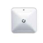 Duravit Bacino waskom vierkant 42x42cm wit - 0333420000 - Sanitairwinkel.nl