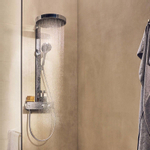 Hansgrohe Rainfinity showerpipe 360 1jet met showertablet 350 chroom ...