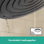 Hansgrohe Pulsify showerpipe 26cm 2jet eco planchet 40cm mat zwart ...