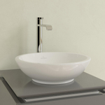 Villeroy en Boch Loop en Friends opzetwastafel 38cm met plug en ...