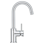 GROHE Start Classic waterbesparende wastafelkraan L-size met afvoerplug ...