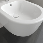 Villeroy & Boch Avento wandbidet 1 kraangat met overloop met verdekte ...