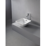 Duravit Bacino waskom vierkant 42x42cm wit - 0333420000 - Sanitairwinkel.nl