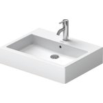Duravit Vero opbouwwastafel 60x47cm onderzijde geslepen met geglazuurde ...