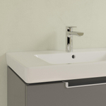 Villeroy en Boch Subway 2.0 meubelwastafel dubbel 130x47cm met 2 ...