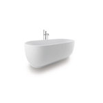 Duravit Luv Baignoire îlot 180x85cm avec vidage et trop-plein Blanc ...