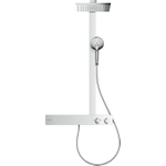 Hansgrohe Raindance E Square E300 1jet showerpipe:m. ShowerTablet 600 ...