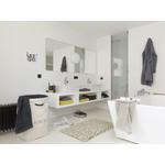 Aquanova Rocca Badmat 70x120cm Linnen - ROCBML-16 - Sanitairwinkel.nl