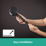 Hansgrohe Vernis Blend Douchette à main Vario Noir mat - 26270670 ...