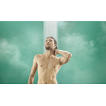 Hansgrohe Pulsify showerpipe 26cm 2jet planchet 40cm mat zwart ...