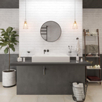 Ideavit Solidbliss opbouwwastafel 80x45x12cm zonder overloop solid surface wit - 290340 ...