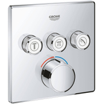 Grohe Grohtherm SmartControl Set de douche thermostatique avec douche de tête carré 310 et ...