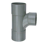 Wavin PVC lijm T-stuk 88° 3xmof 110x110mm - 3102611009 - Sanitairwinkel.nl