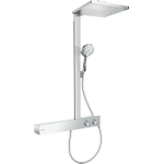 Hansgrohe Raindance E Square E300 1jet showerpipe:m. ShowerTablet 600 ...