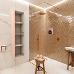 MONDIAZ BEAM Kolomkast - 160cm - 2 deuren - Rosee - PC75341440Rosee ...