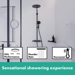 Hansgrohe Raindance Select S Showerpipe avec thermostatique 24cm ...