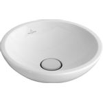 Villeroy en Boch Loop en Friends opzetwastafel 38cm met plug en ...