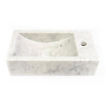 Saniclass Dia Fontein - 22x40x10cm - natuursteen marmer OUTLETSTORE ...