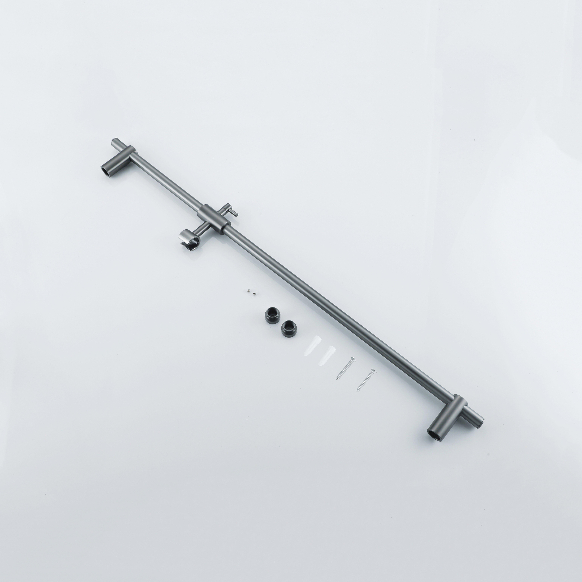 Fortifura Calvi Glijstang - 90cm - glijstuk - Geborsteld Gunmetal PVD ...