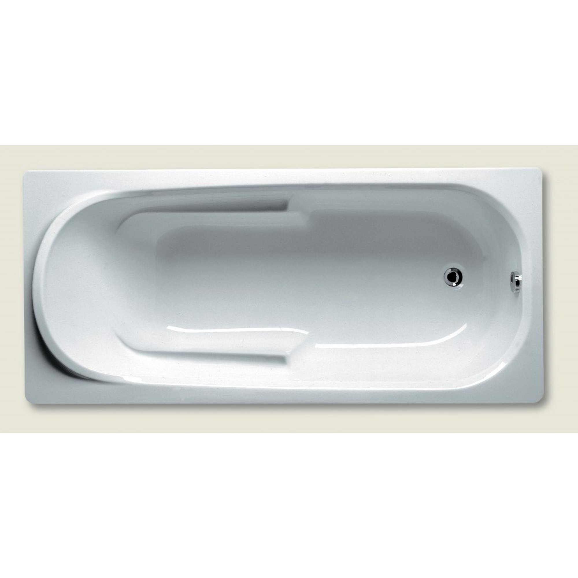 RIHO Columbia baignoire rectangulaire 150x75cm Blanc brillant ...