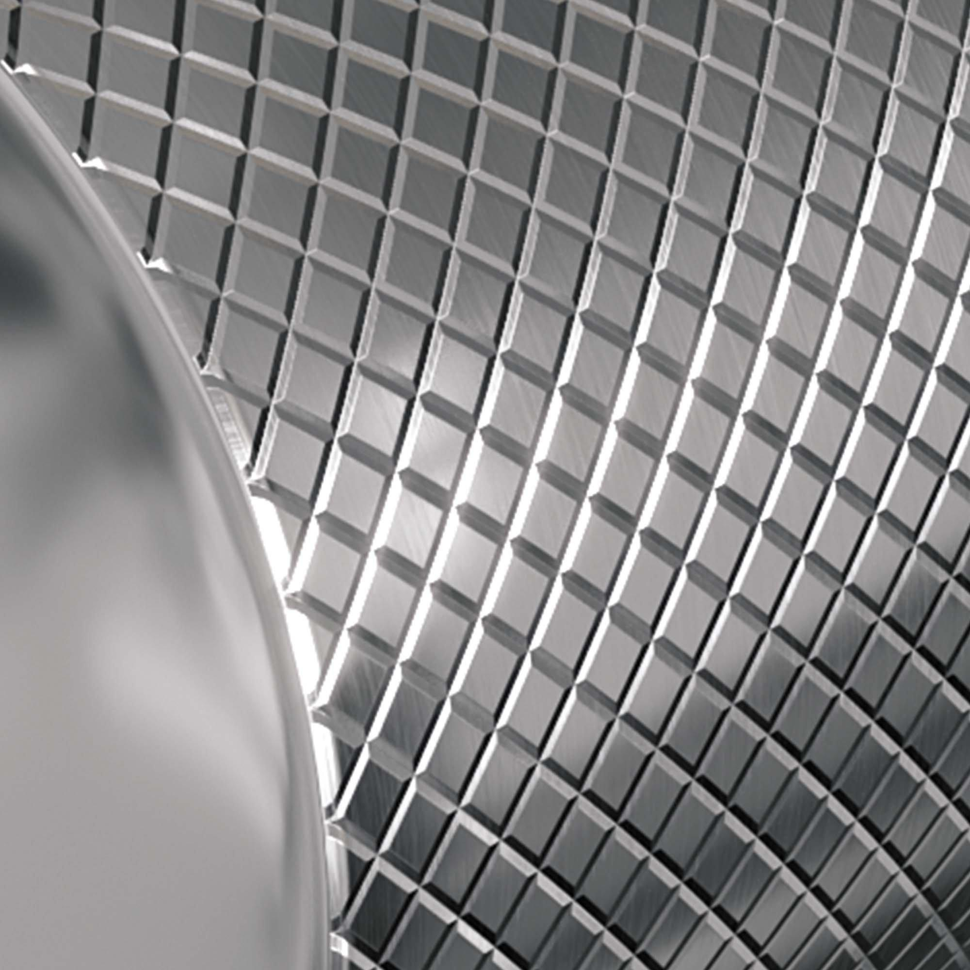 BRAUER Chrome Carving Thermostatische Regendouche inbouw - drukknoppen ...