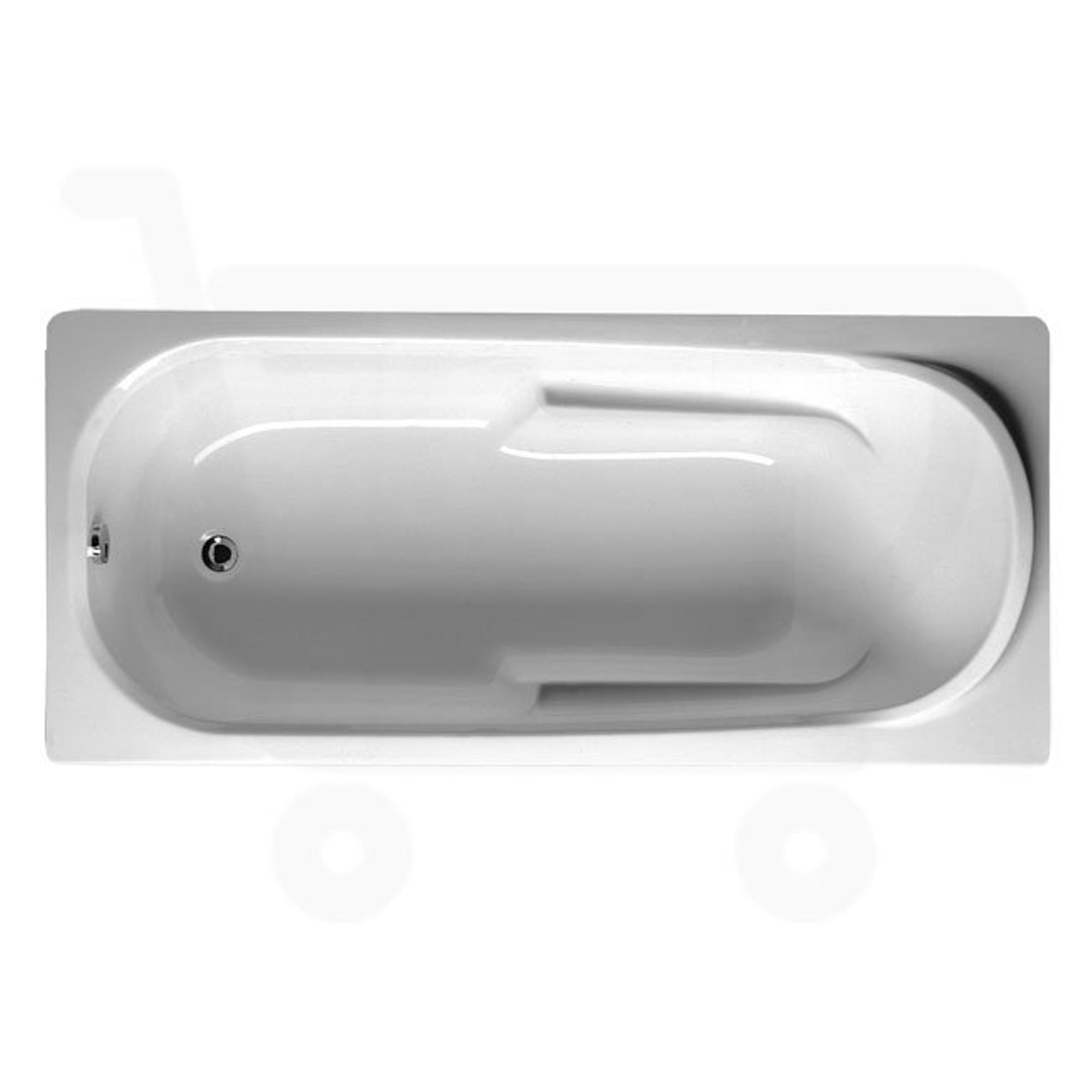 RIHO Columbia baignoire rectangulaire 150x75cm Blanc brillant ...