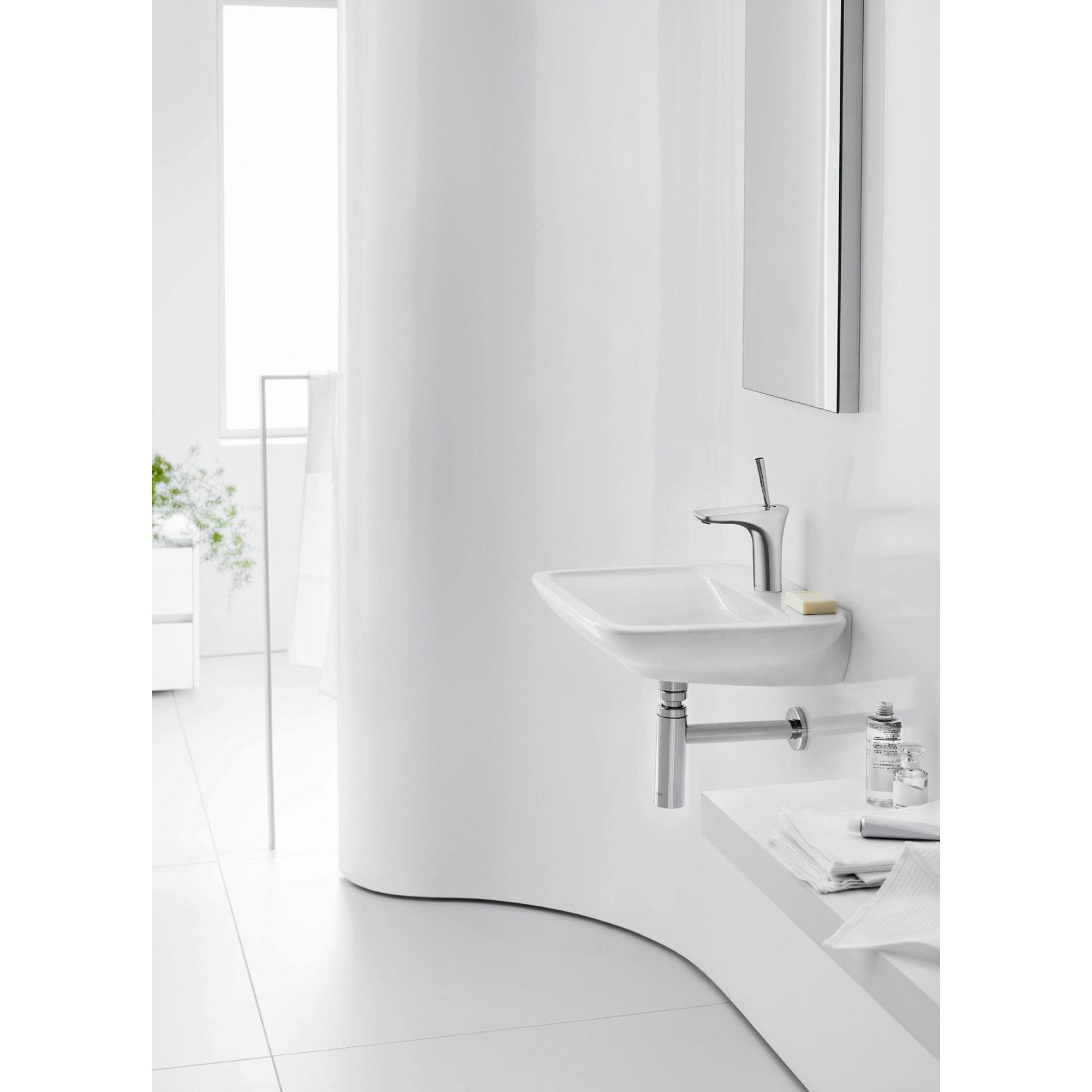 Hansgrohe PuraVida Robinet lave mains avec bonde push open chrome ...