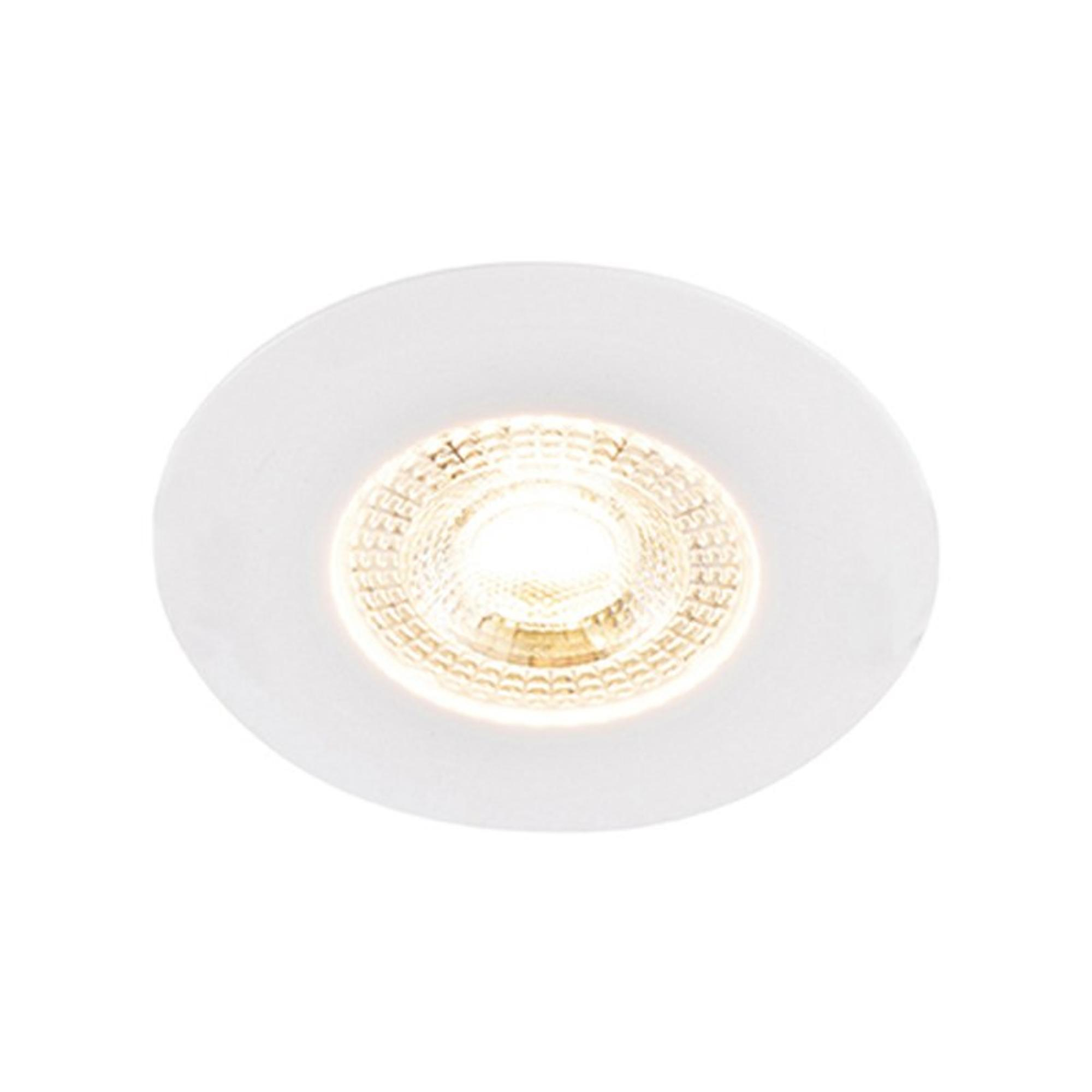 QAZQA Ulo Spot encastré - set de 2 - 8,2x8,2cm - LED incluse - 3 ...