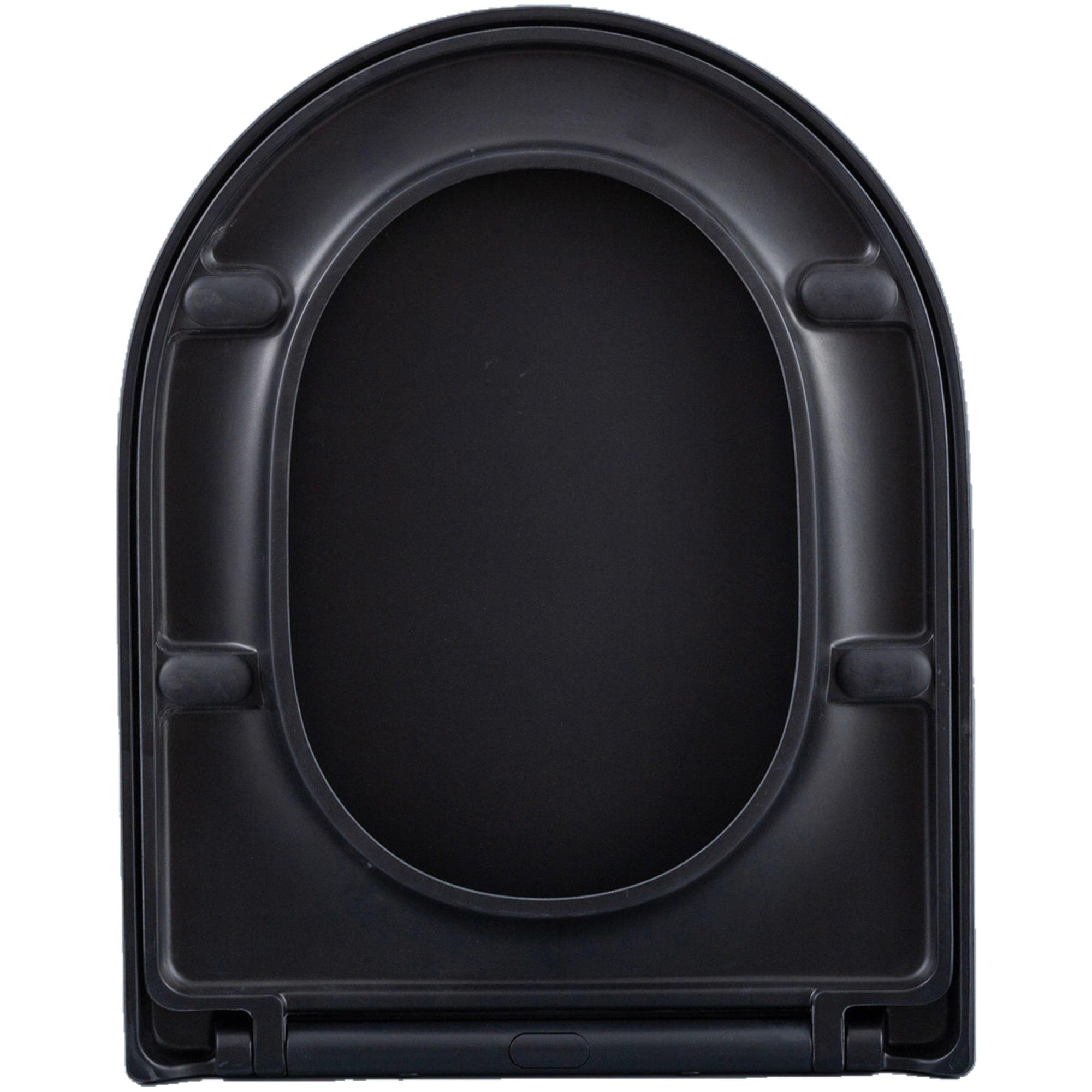 QeramiQ Dely Swirl Toiletset - 36.3x51.7cm - Geberit UP320 Burda ...