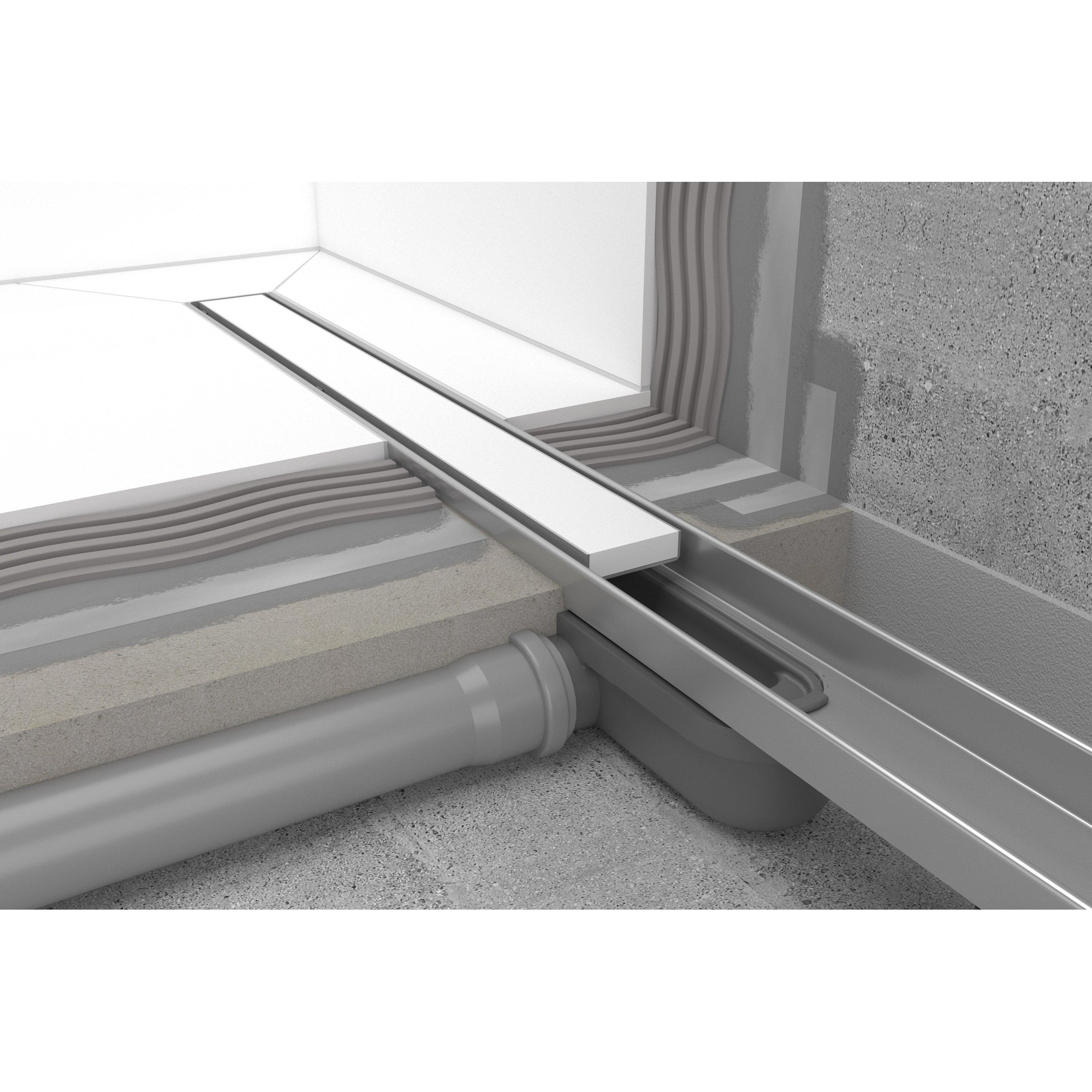 Easy drain douchegoot 120cm Compact 30 Clean Dryphon Zero/Tegel ws30mm ...