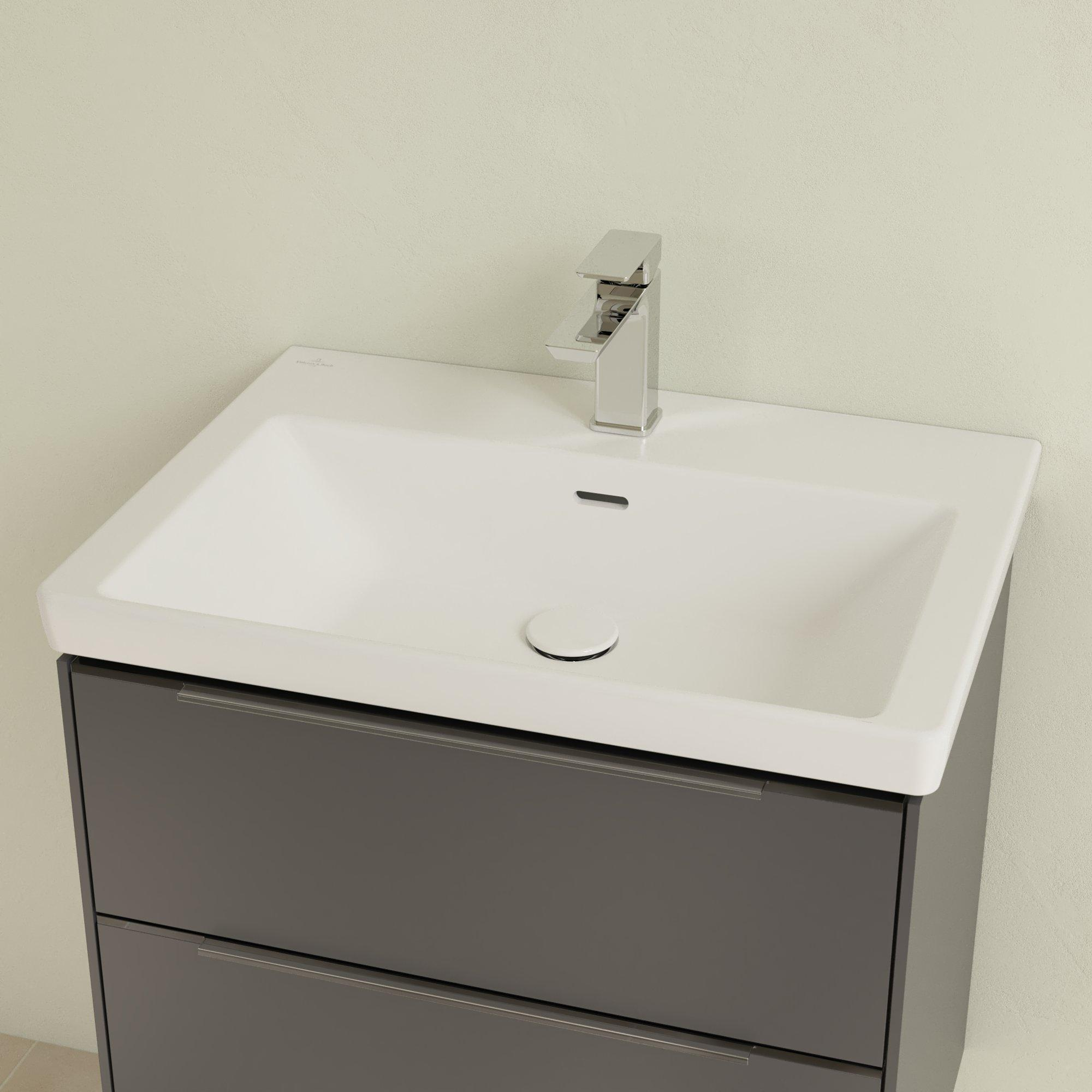 Villeroy & Boch Subway 3.0 Lavabo - 650 x 470 x 165 mm - Blanc Alpin ...