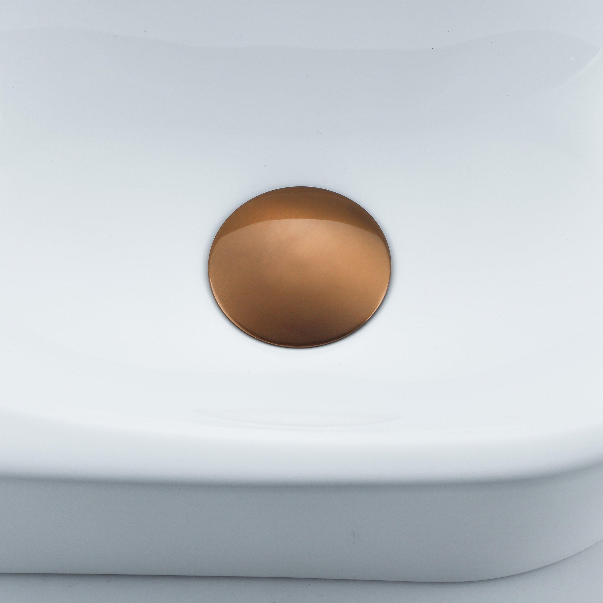 QeramiQ Fuente Fonteinset - 40x21.5x12cm - links - glad - halfrond - 1 ...