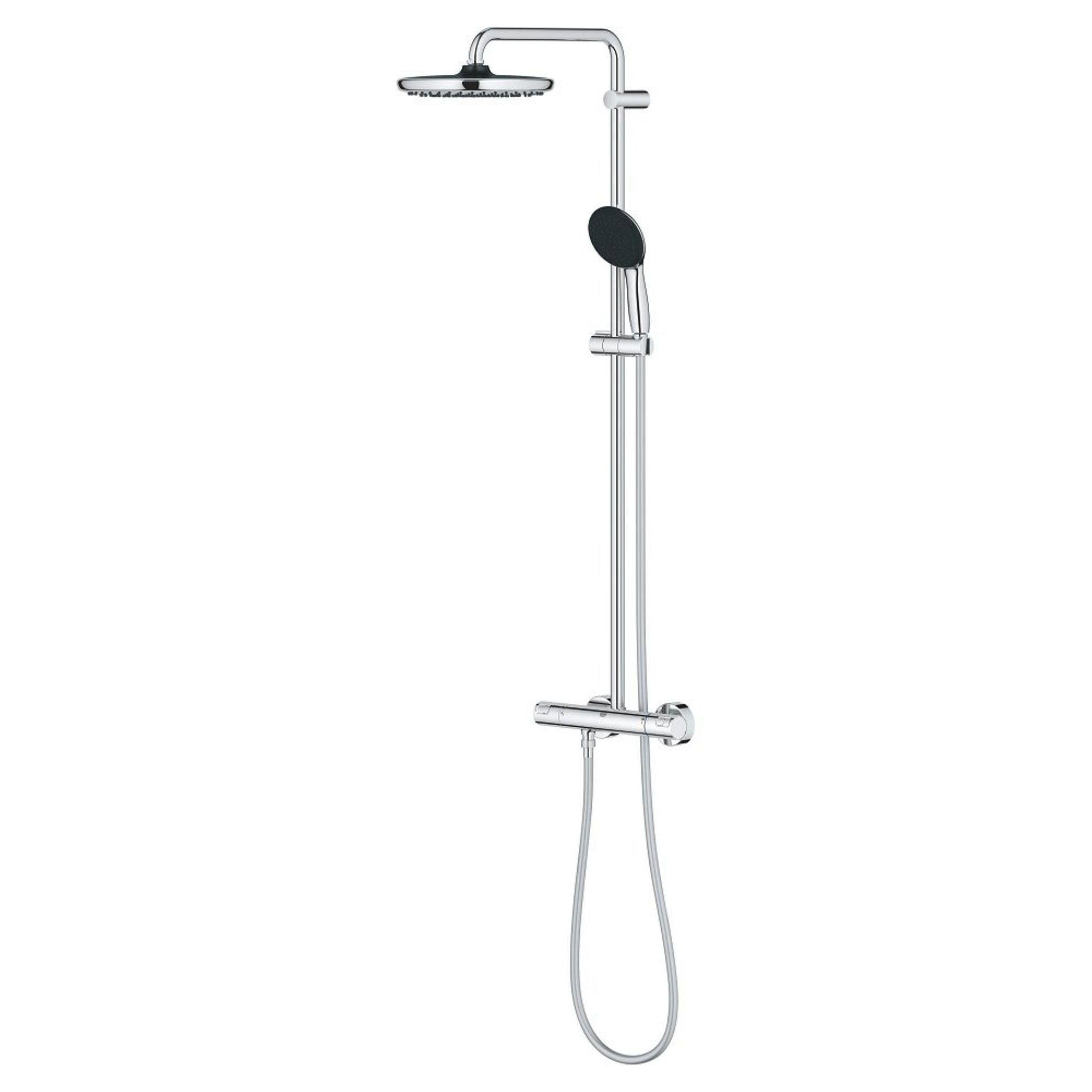 Grohe Vitalio Start 250 douchesysteem thermostatisch hoofddouche 1 ...